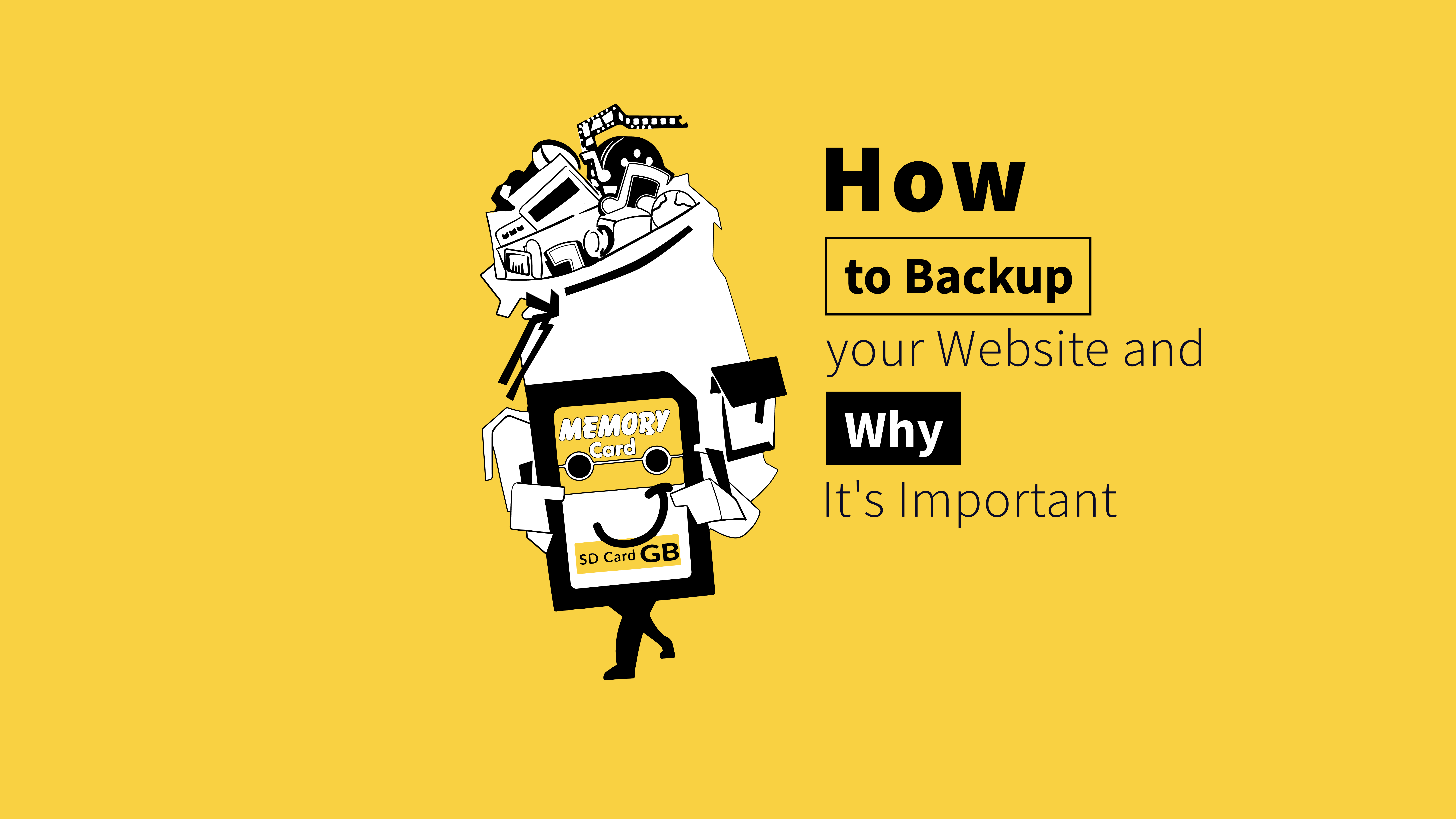 How to Back up your Website and Why It’s Important - Big Drop Inc Blog