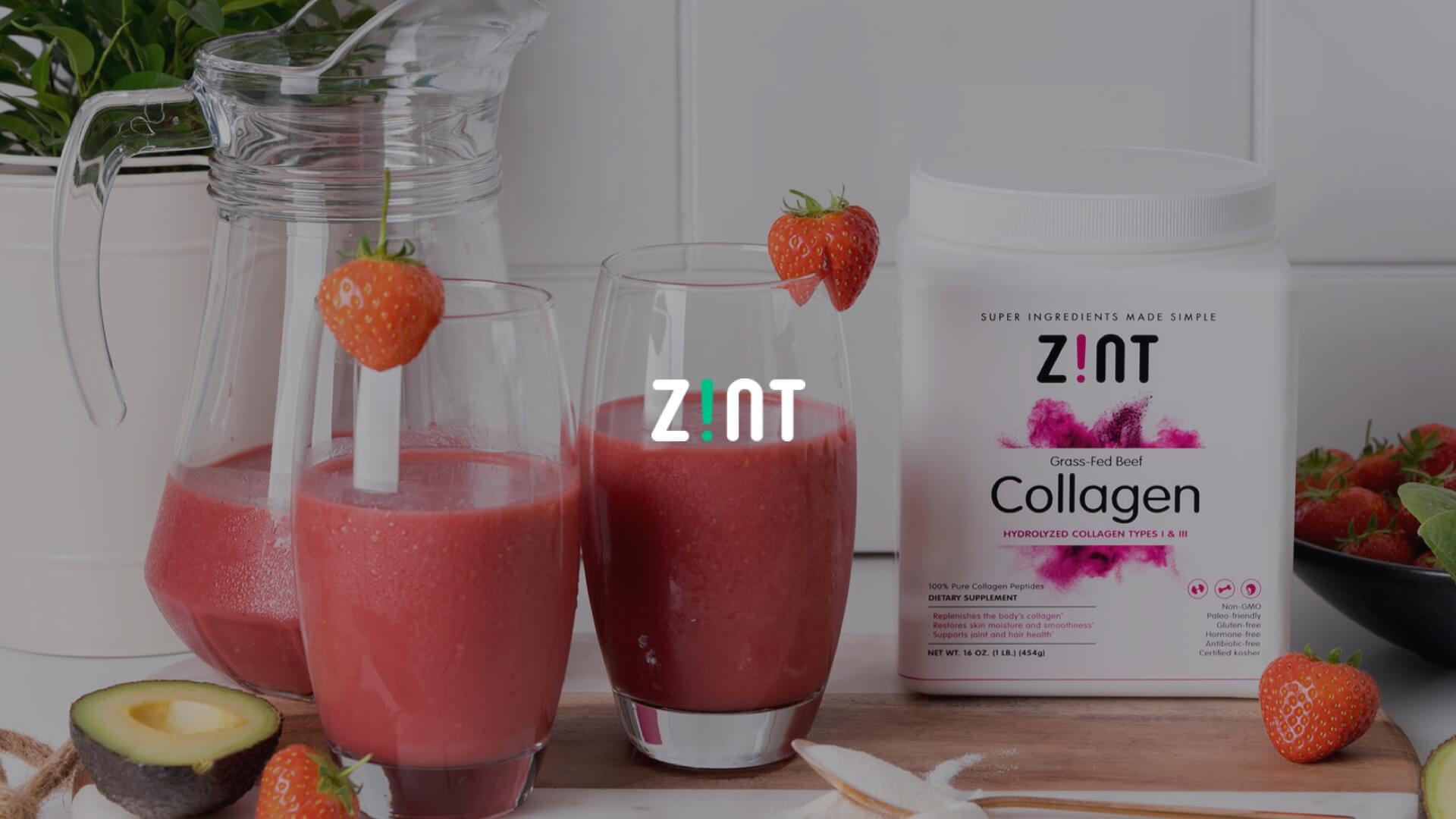 Zintnutrition Web Design & Development - Big Drop