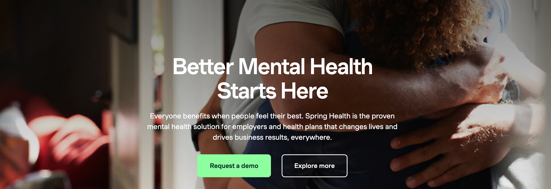 Spring Health Web Design & Development - Big Drop