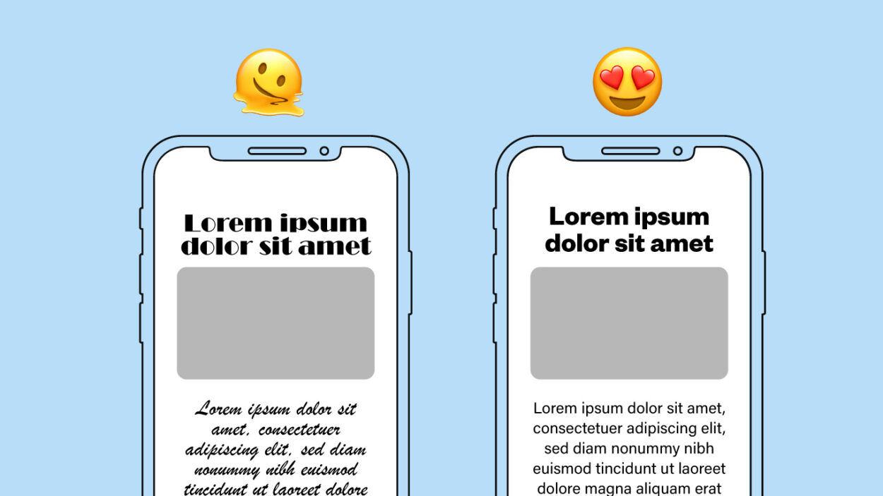 The Importance of Typography + Typefaces in UI Design | Big Drop